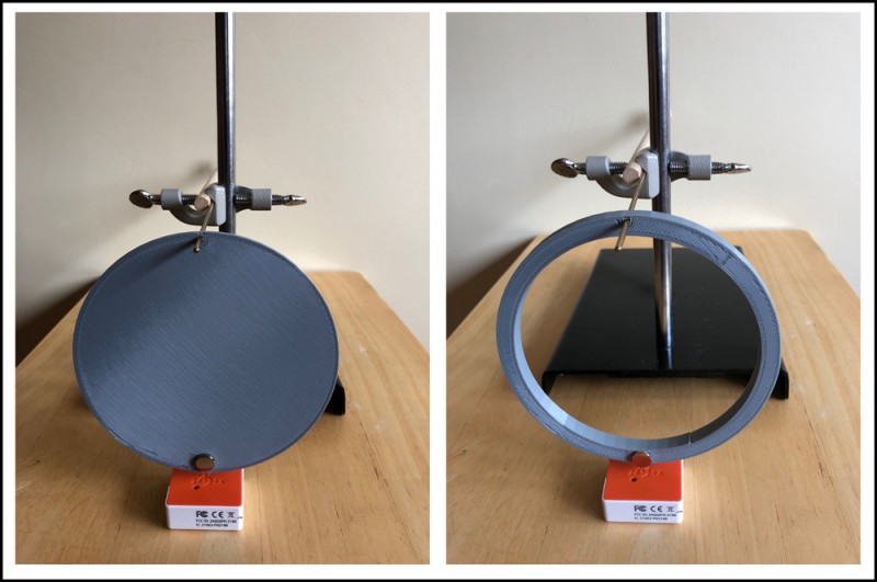 Moment of Inertia / Mass Contrasted | PocketLab